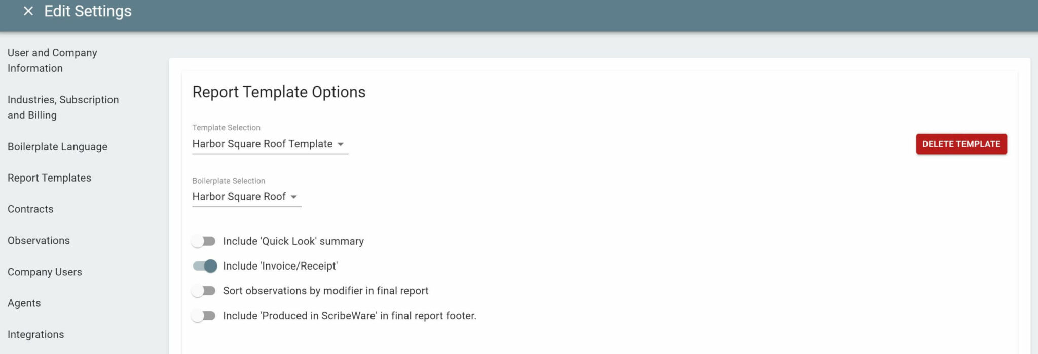 Understanding the ScribeWare Template - Scribeware | Home Inspection Report Software
