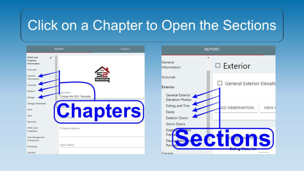 Understanding the ScribeWare Template - Scribeware | Home Inspection Report Software