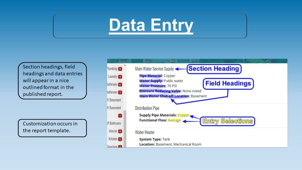 Understanding the ScribeWare Template - Scribeware | Home Inspection ...