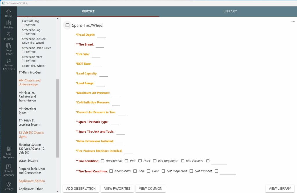 NRVIA Standards of Practice (SoP) in ScribeWare RV Inspection Software ...